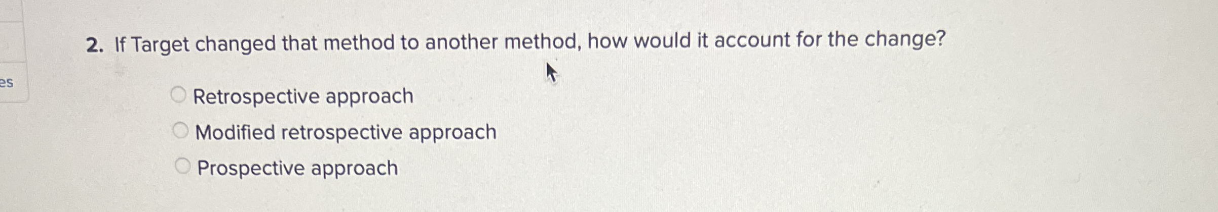 Solved If Target changed that method to another method, how | Chegg.com