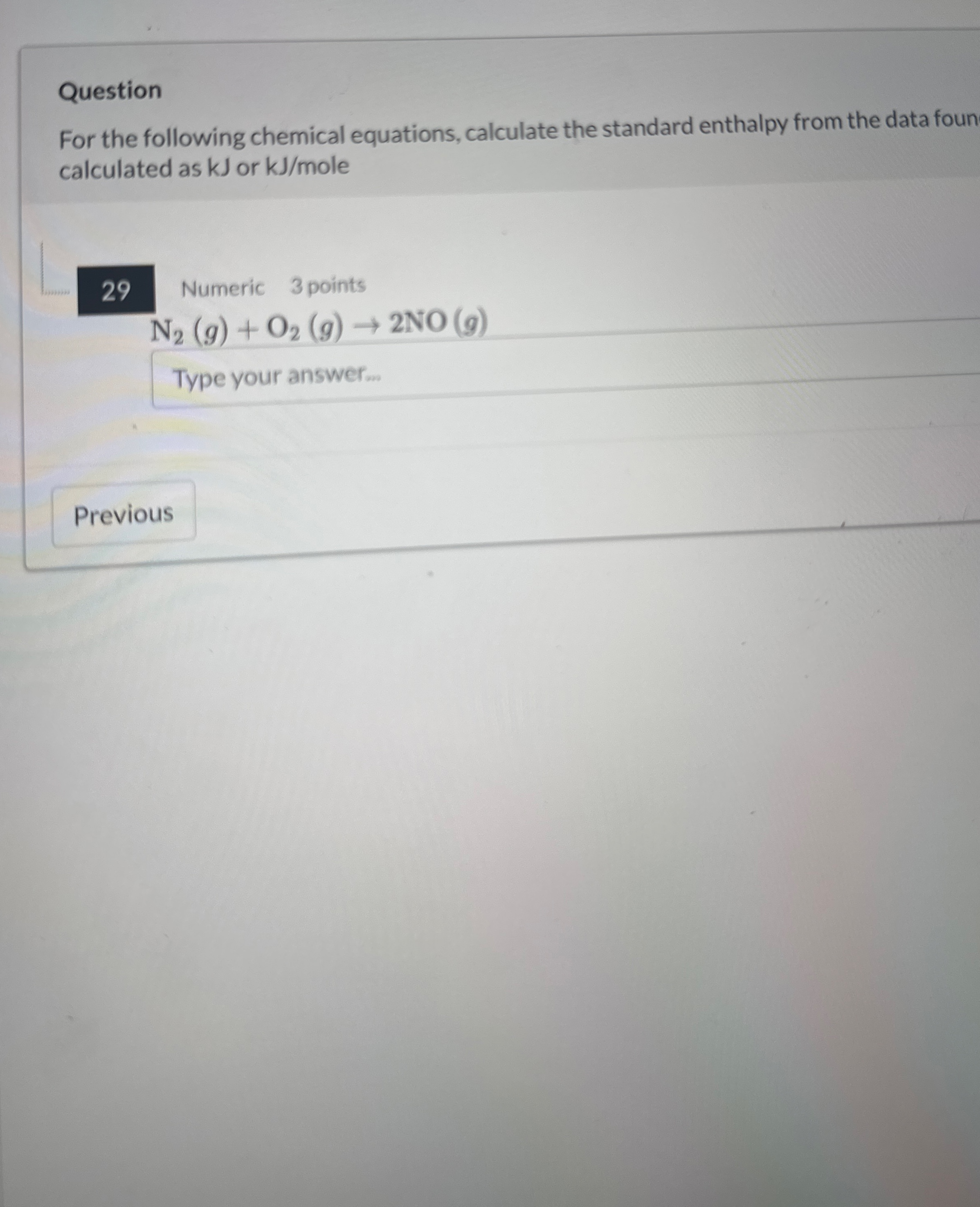 Solved QuestionFor the following chemical equations, | Chegg.com