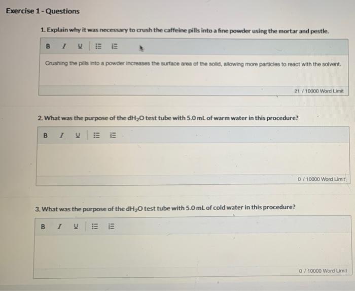 Solved these questions are from a lab about the sublimation | Chegg.com