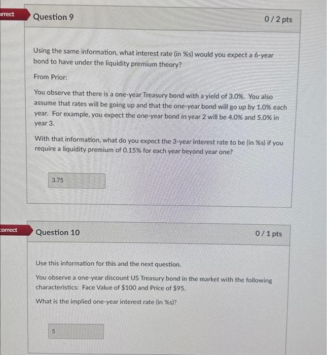 Solved Using the same information, what interest rate (in | Chegg.com