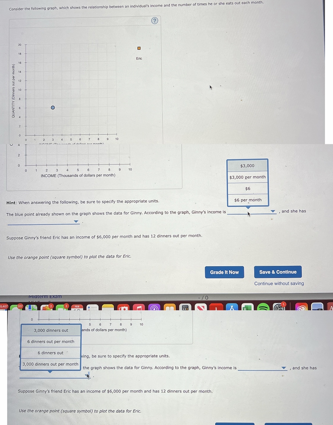 Solved Consider the following graph, which shows the | Chegg.com
