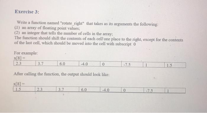 Solved Exercise 1: For the given matrix 2 4 1 3 2 row 1 ha 3 | Chegg.com