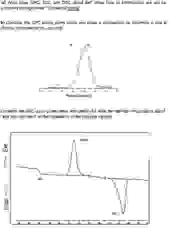 a) ﻿What does GPC, ﻿SEC and DSC stand for? What type | Chegg.com