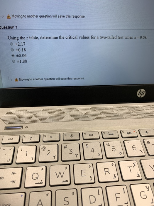 Solved Using the z table, determine the critical values for | Chegg.com