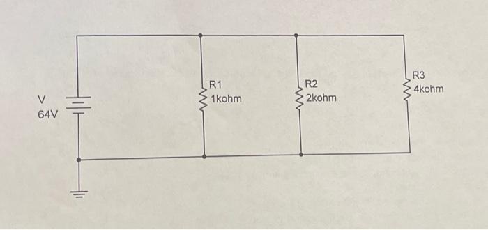Solved For the circuit below: 1. Compute the total | Chegg.com