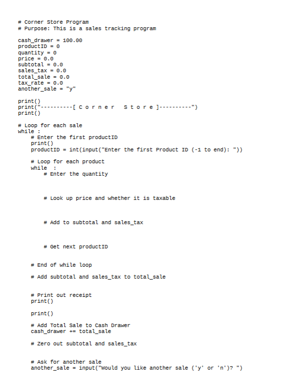 Solved Using Python, no def() ﻿function, basic/beginner | Chegg.com