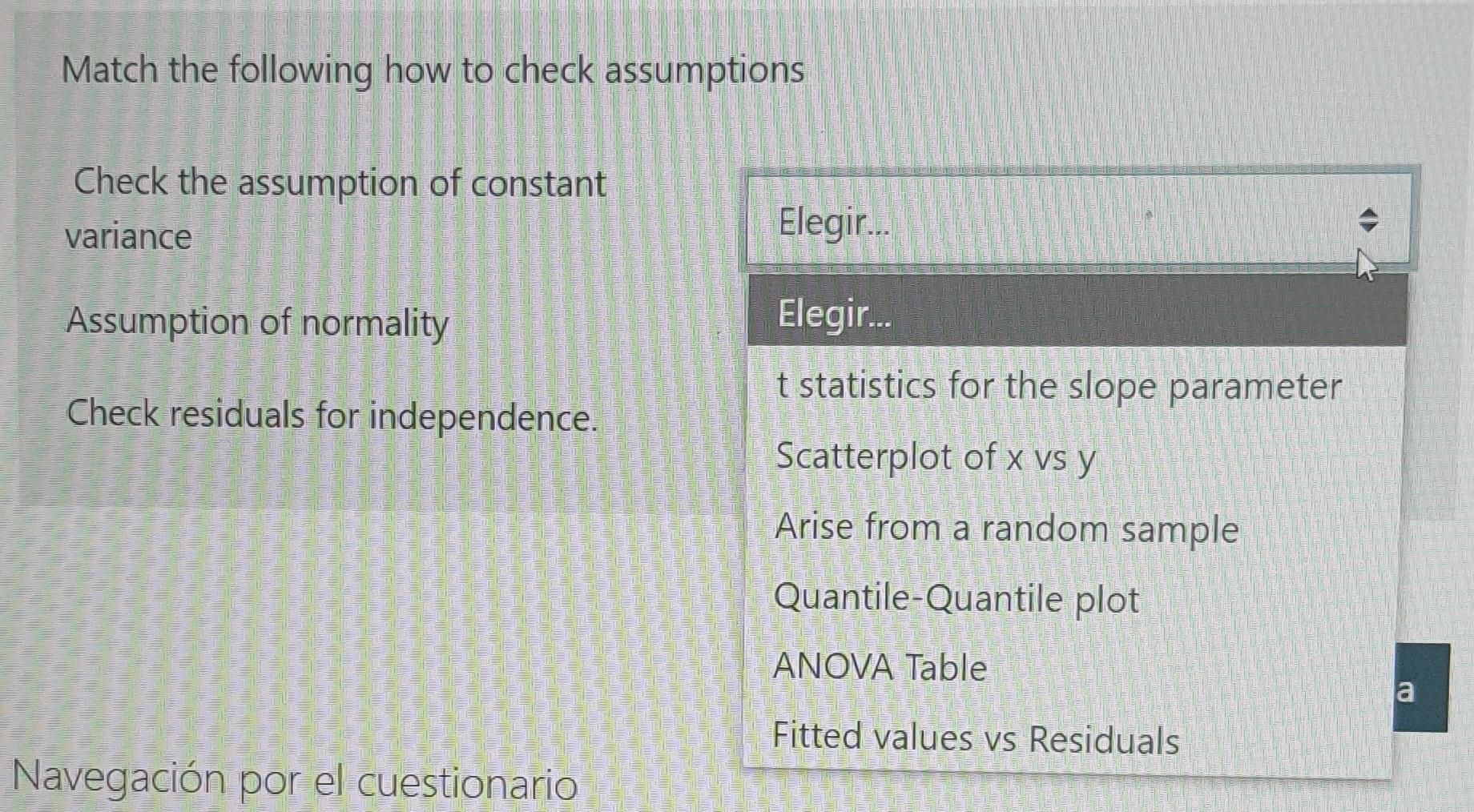 Solved 1. check the assumption of constant variance 2. | Chegg.com