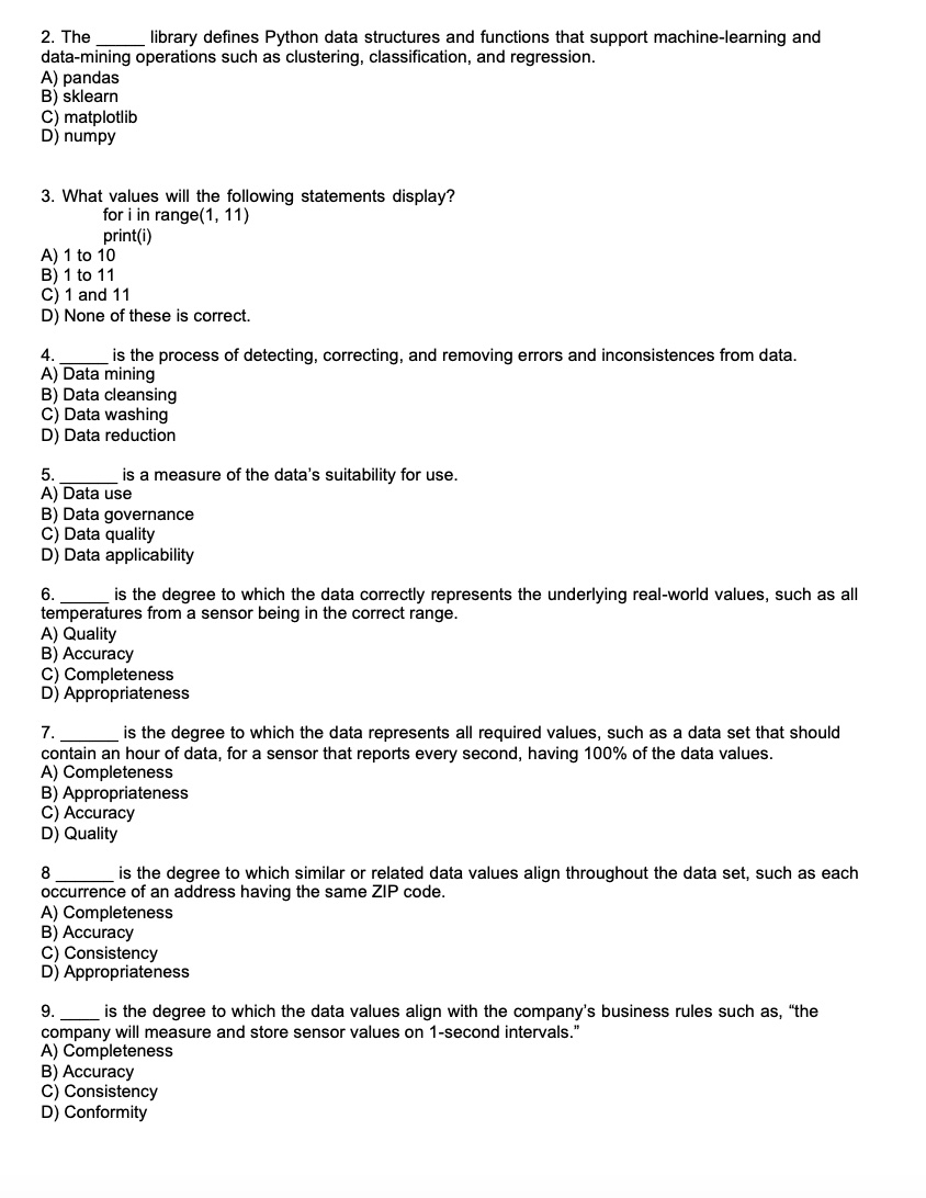 Solved True or False? Data-analytic projects should begin | Chegg.com