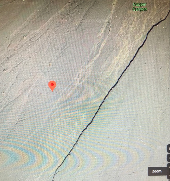 1. Using Google Maps™, pan your map to (36.127981, | Chegg.com