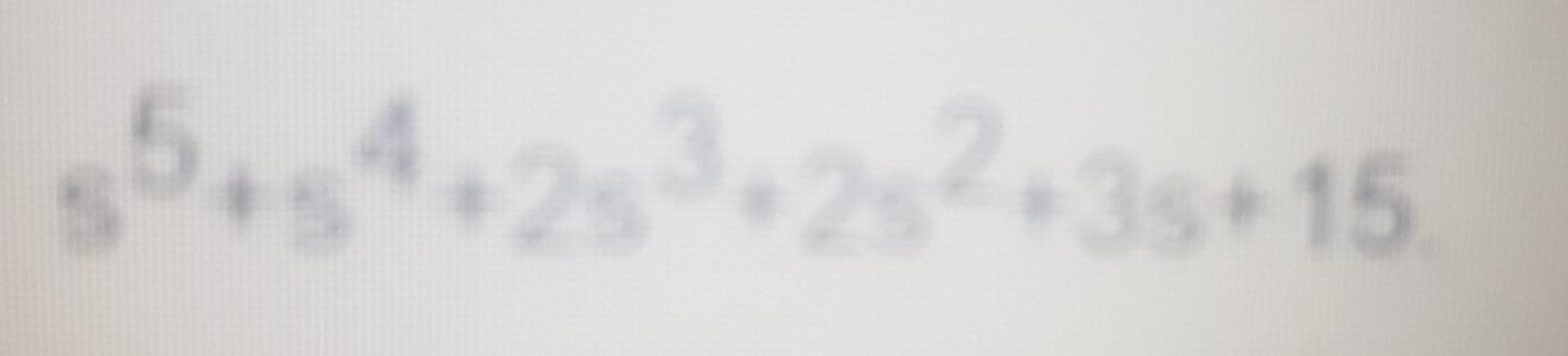 Solved the number of poles on the RHP,LHP jw axis and the | Chegg.com