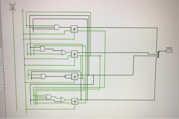 Solved Design and build a sequential circuit in Logisim to | Chegg.com