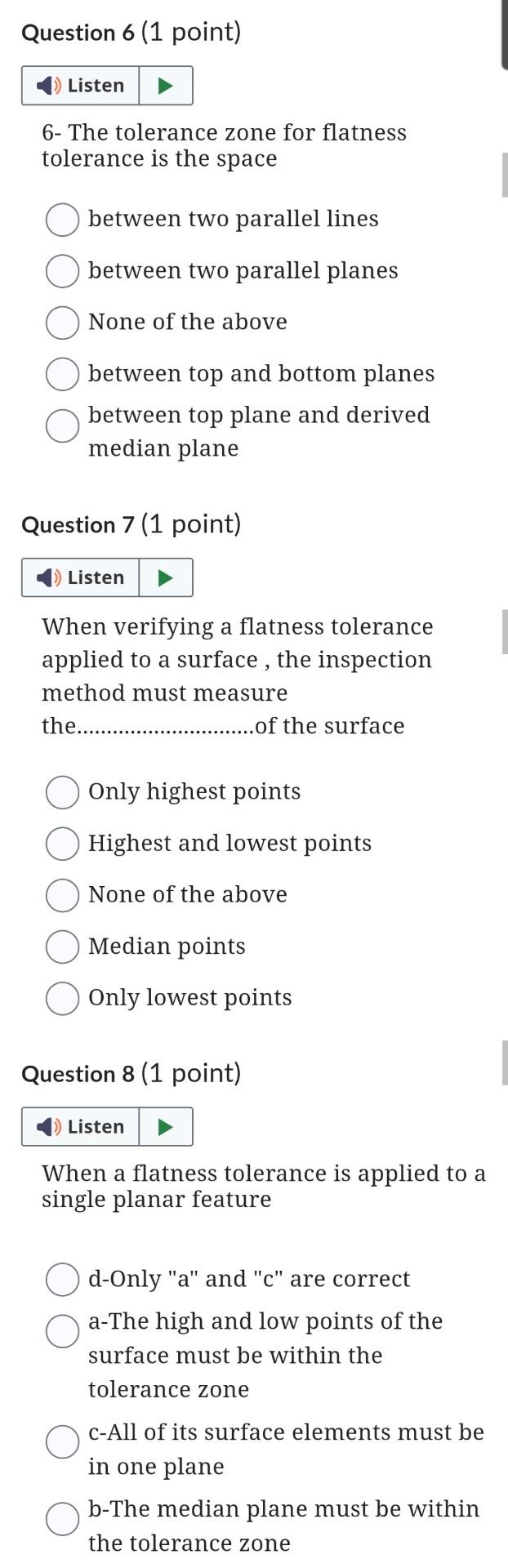 Solved 1-If Rule \#1 applies to a planar feature of size: It | Chegg.com