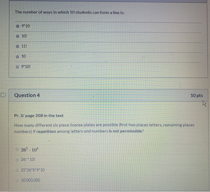 Solved In a rolling six-sided standard die experiment, the | Chegg.com