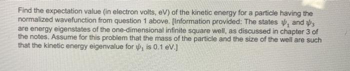 Solved Consider the wavefunctions , and pa, as defined in | Chegg.com