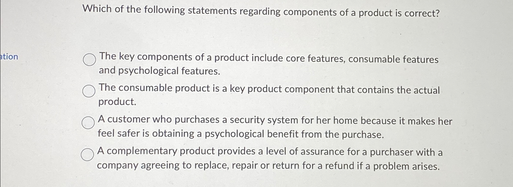 Solved Which of the following statements regarding | Chegg.com