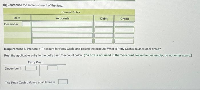 Solved 1. Explain how an imprest petty cash system works. 2. | Chegg.com