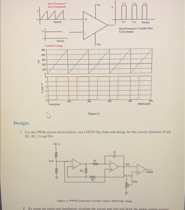 Solved Objectives: To design, analyze, and simulate a PWM | Chegg.com