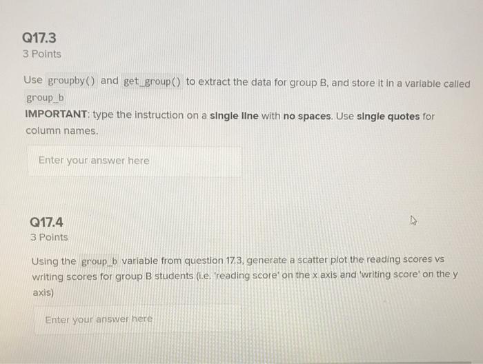 Solved Q17 Structured Data in Python 11 Points Consider the | Chegg.com
