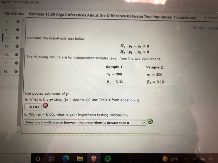 Solved hapter 10 Assignment Questions Exercise 10.29 Algo | Chegg.com