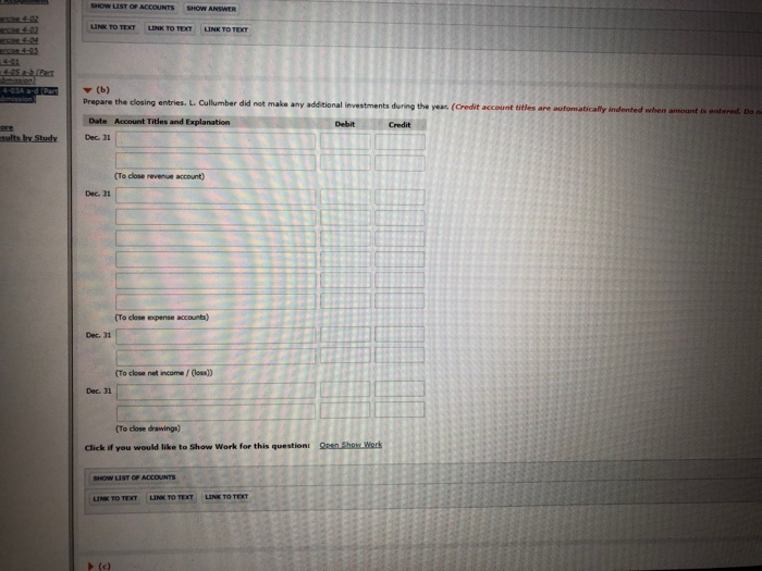 Solved Problem 4-03A a-d (Part Level Submission) (Video) The | Chegg.com