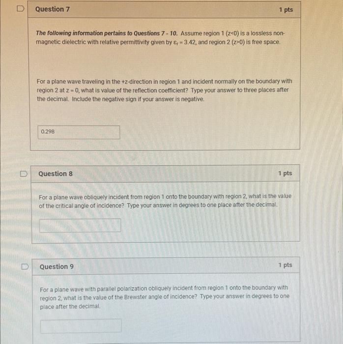 Solved The following information pertains to Questions 7 - | Chegg.com