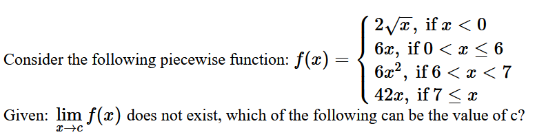 Solved Consider the following piecewise function: f(x) = 2x2 | Chegg.com