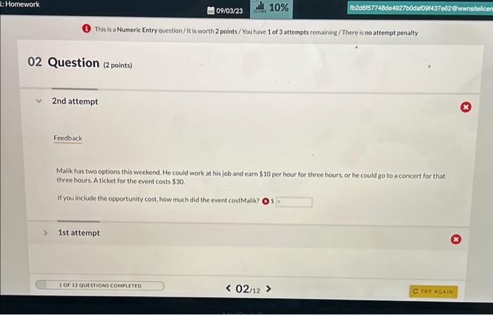 Solved L: Homework 02 Question (2 points) 2nd attempt | Chegg.com