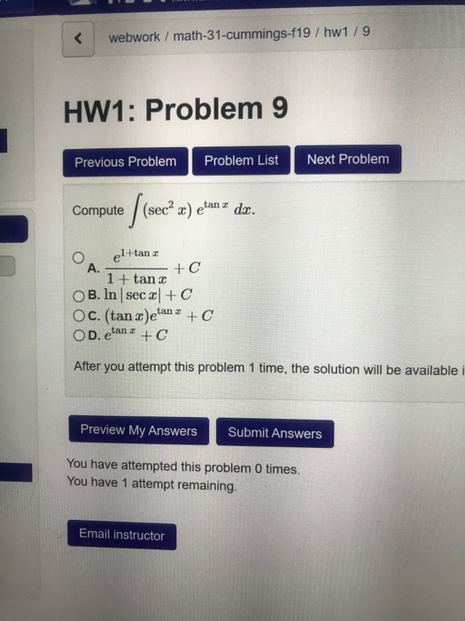 Solved webwork/math-31-cummings-f19/ hw1 / 9 HW1: Problem 9 | Chegg.com