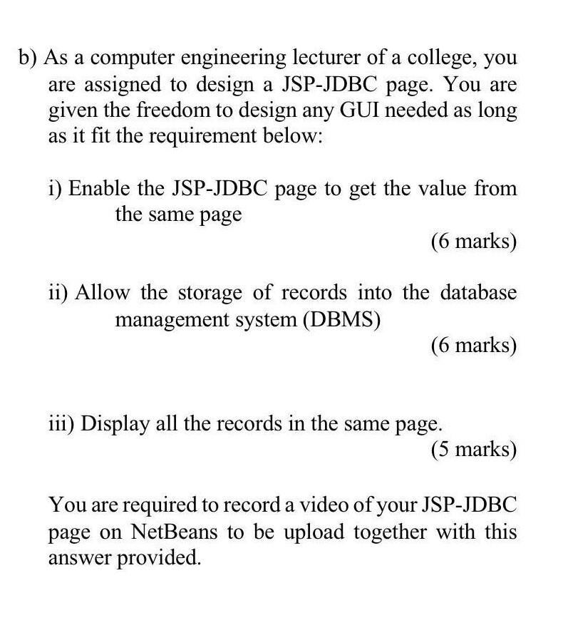 Solved I Want Code Using Netbeans And Screenshoot For Output 