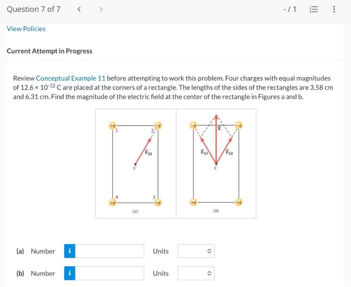 Solved Review Conceptual Example 11 before attempting to | Chegg.com