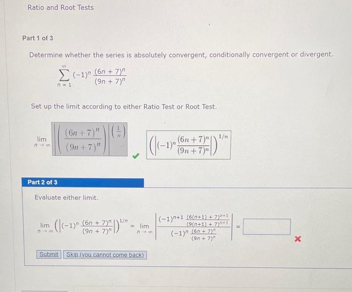 Solved Determine whether the series is absolutely | Chegg.com