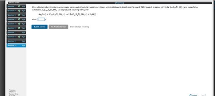 Solved Chapter 5: EOC Question 1 Question 2 Question 3 | Chegg.com