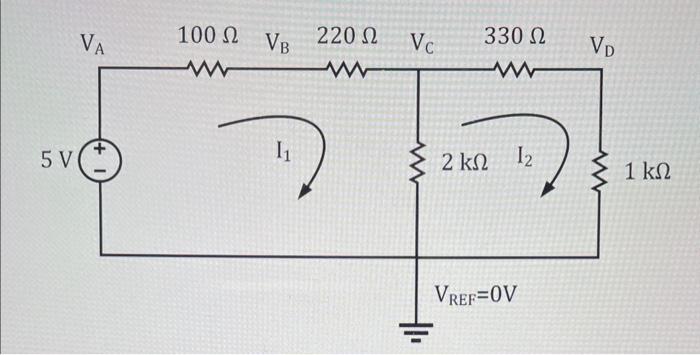 Solved please solve for:Va, Vb, Vc, Vd, I1, I2 please use | Chegg.com Solved please solve for:Va, Vb, Vc, Vd, I1, I2 please use | Chegg.com