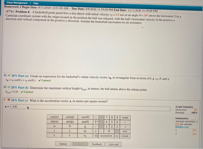 Solved Class Management | Help Homework 2 Begin Date: | Chegg.com
