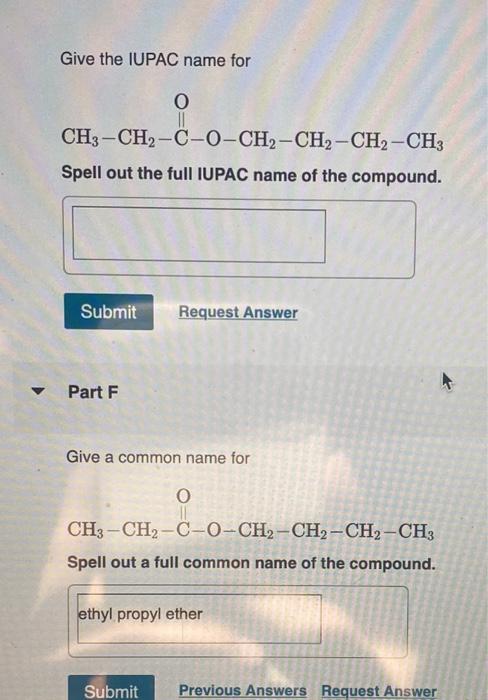 Solved Give the IUPAC name for Spell out the full IUPAC name | Chegg.com