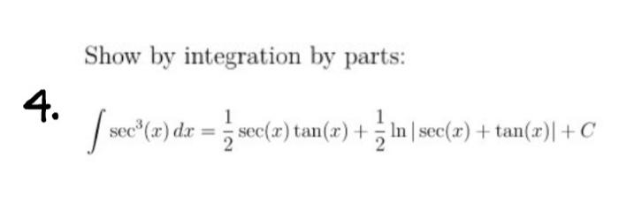 Solved Show by integration by parts: | Chegg.com