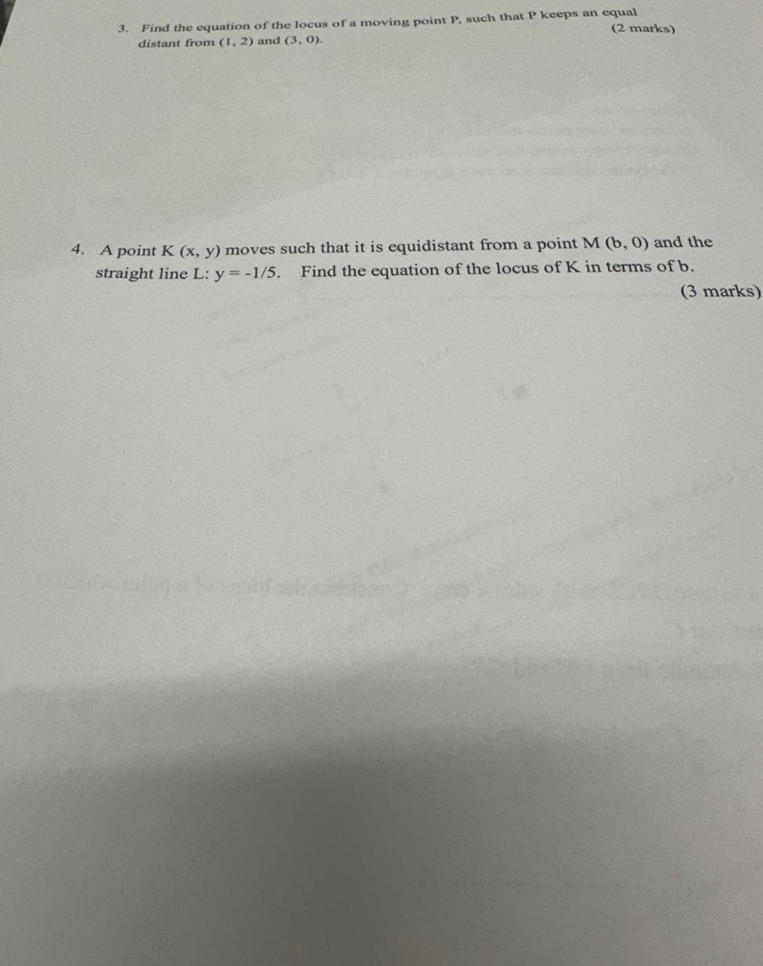 Solved Find the equation of the locus of a moving point P, | Chegg.com