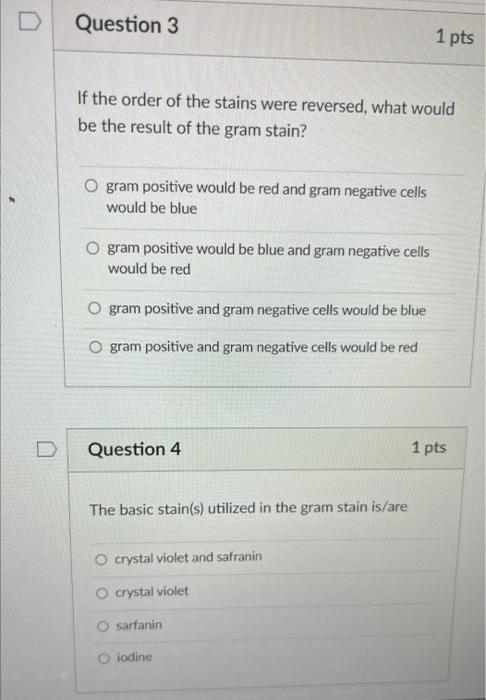Solved A gram stain of Staphylococcus aureus is | Chegg.com