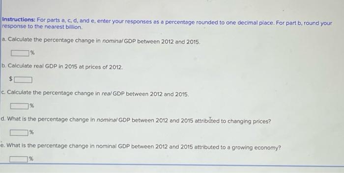 Using the data in the table below related to nominal | Chegg.com