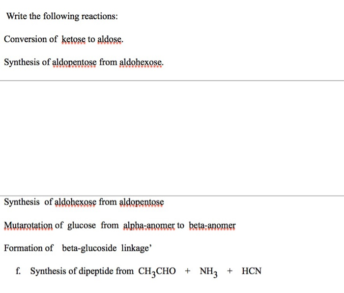 Solved Synthesis of aldohexose from aldopentose Mutarotation | Chegg.com