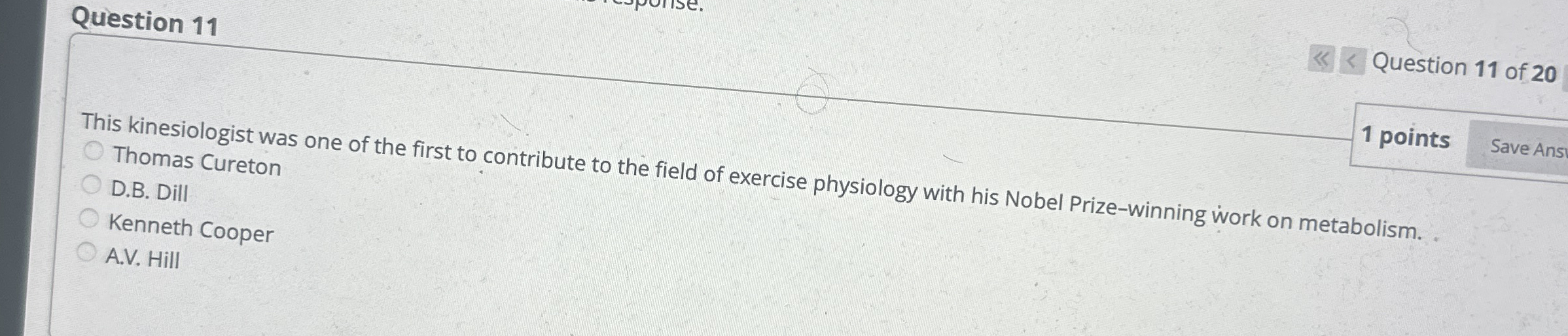 Solved Question 11Question 11 ﻿of 201 ﻿pointsThis | Chegg.com
