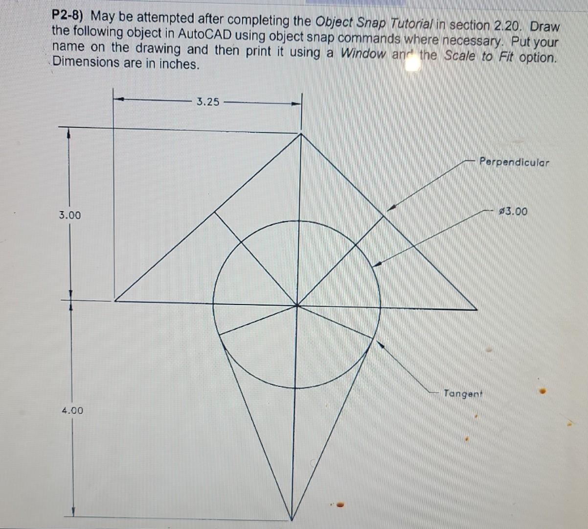 Solved P2 8 May Be Attempted After Completing The Object