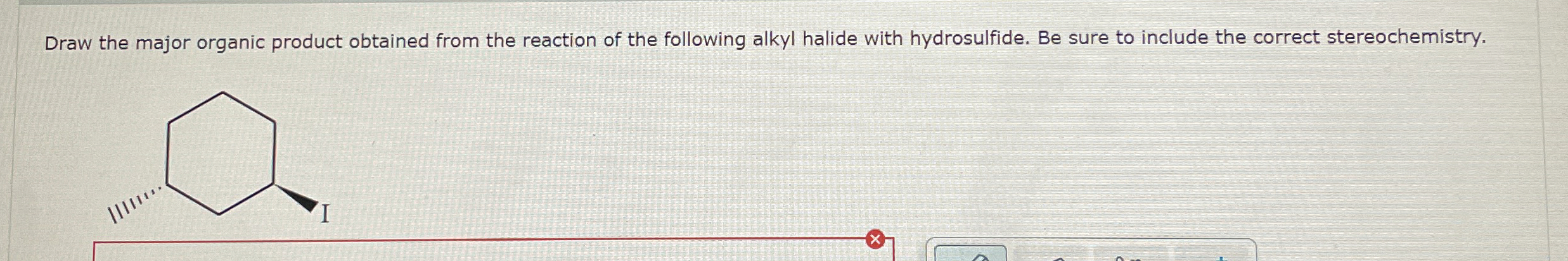 Solved Draw the major organic product obtained from the | Chegg.com
