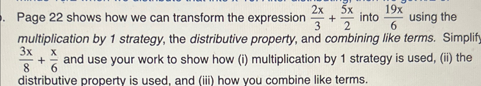 Solved Page 22 ﻿shows how we can transform the expression | Chegg.com