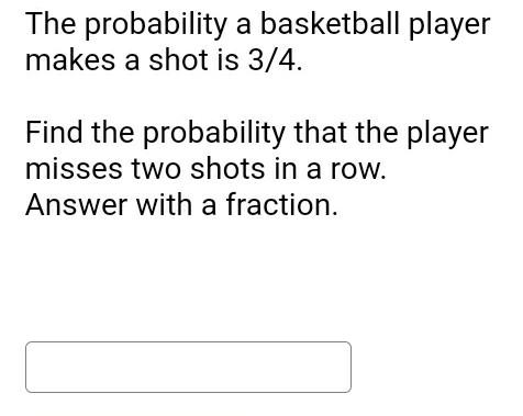 Solved The probability a basketball player makes a shot is | Chegg.com
