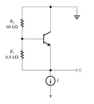 Solved In the circuit below, current source I =1.1mA ﻿and at | Chegg.com