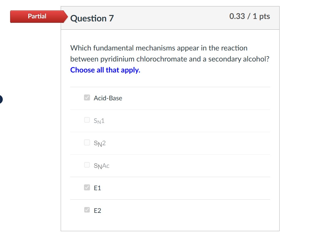 Question 7Which fundamental mechanisms appear in the | Chegg.com