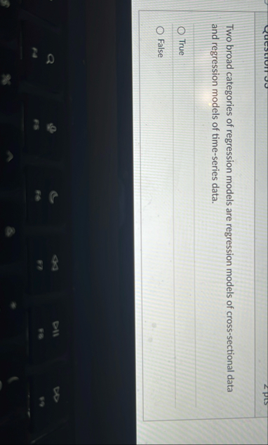Solved Two broad categories of regression models are | Chegg.com