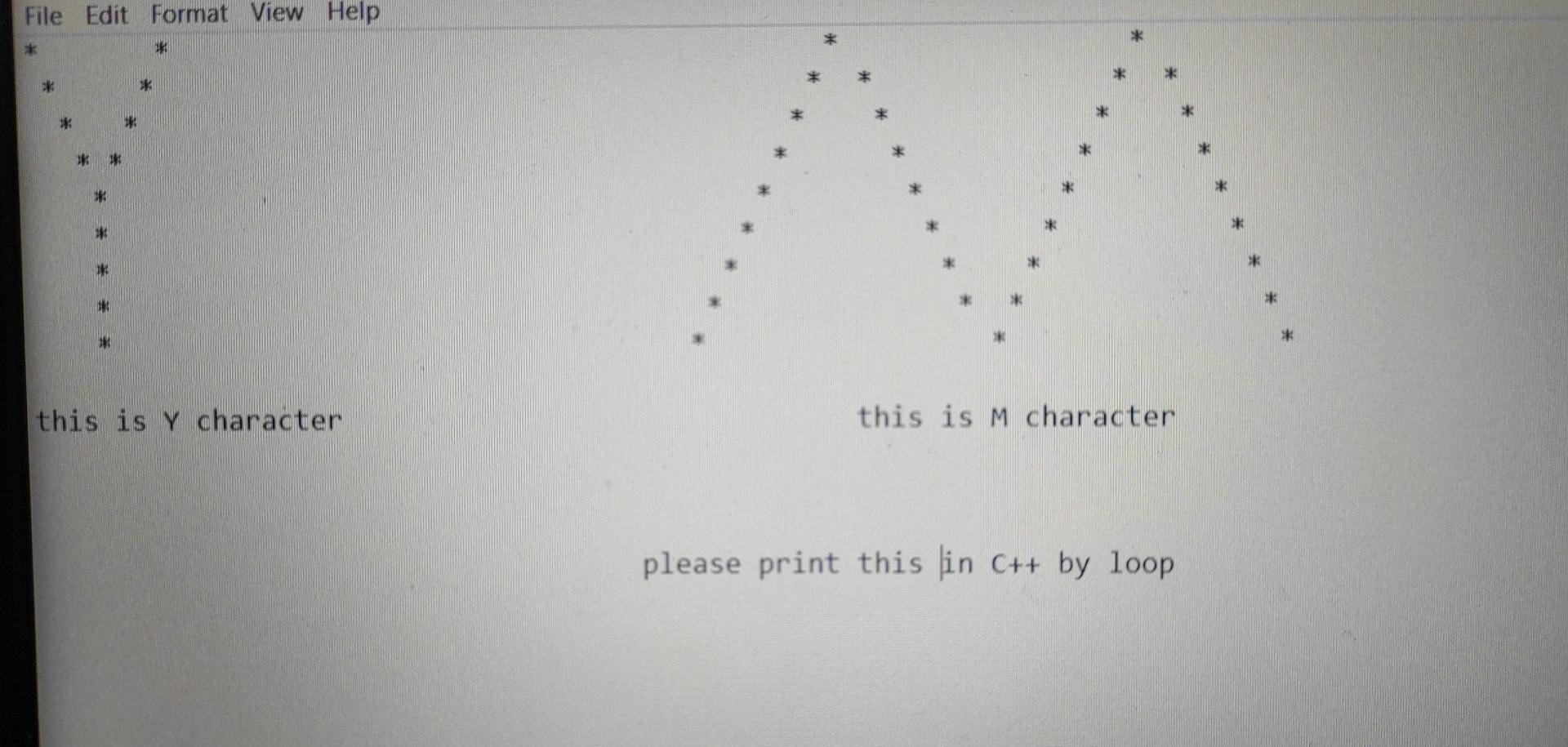 Solved File Edit Format View Help * * : * * * W * this is Y | Chegg.com