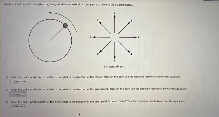 Solved Consider a ball on a nxed-length string being whirled | Chegg.com